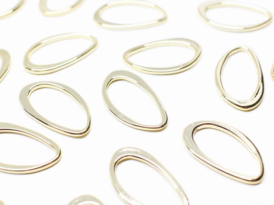 P1017-1/anti-tarnished Gold Plating Over Zinc Alloy - Etsy