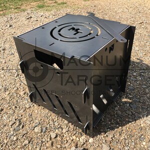 Magnum Target 12 Portable Burn Cage Box Campfire Stove Fire - Etsy