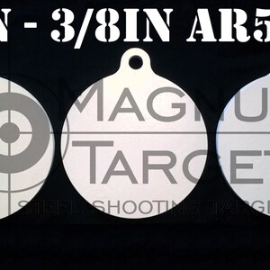Steel Shooting Targets 8 In. Round Hangers-ar500-nra Action | Etsy