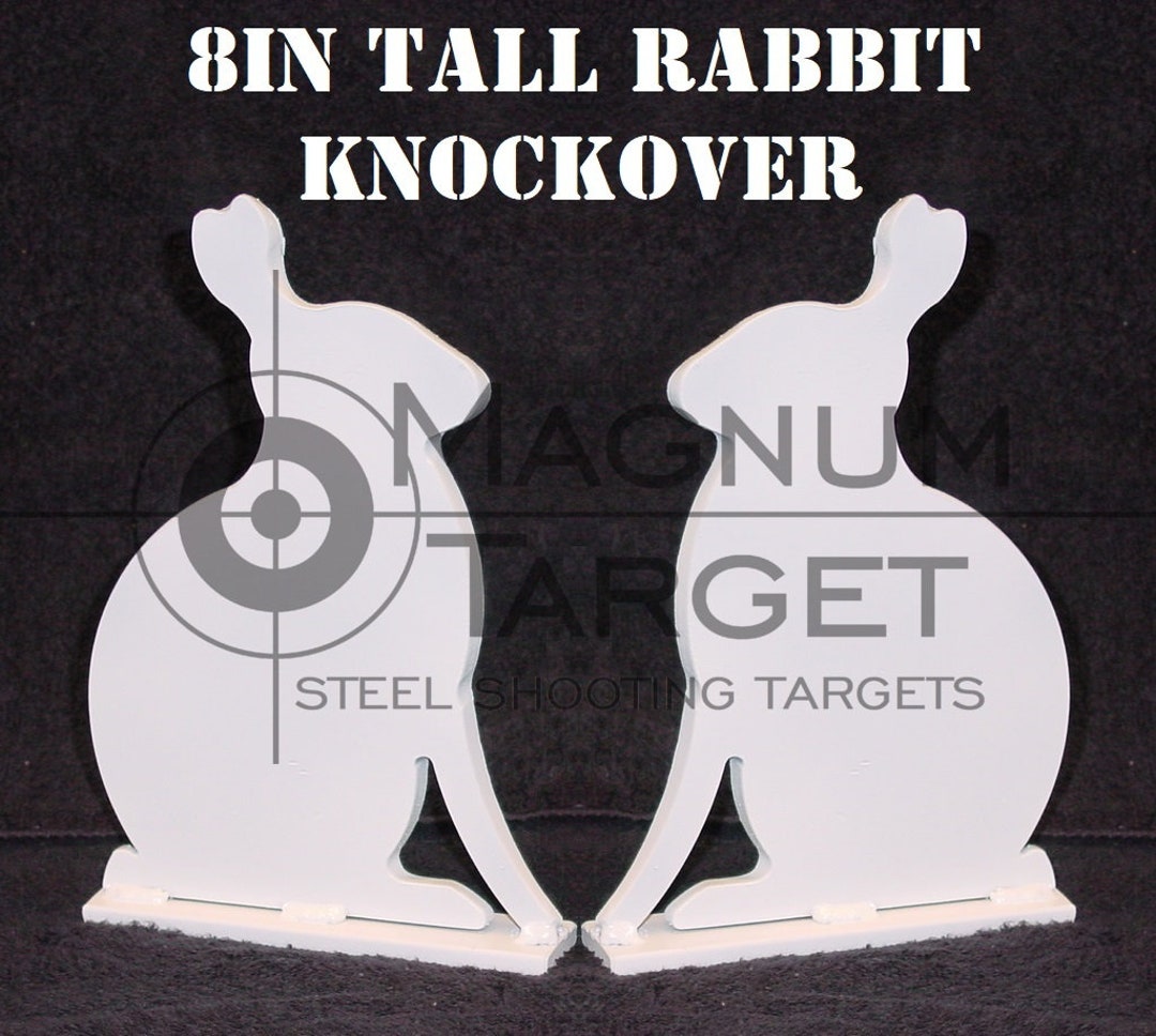 Magnum Target Steel Shooting Targets Rabbit Silhouette - Etsy