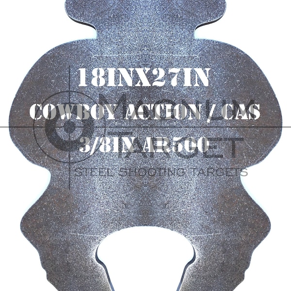 Cowboy Steel Target - Etsy