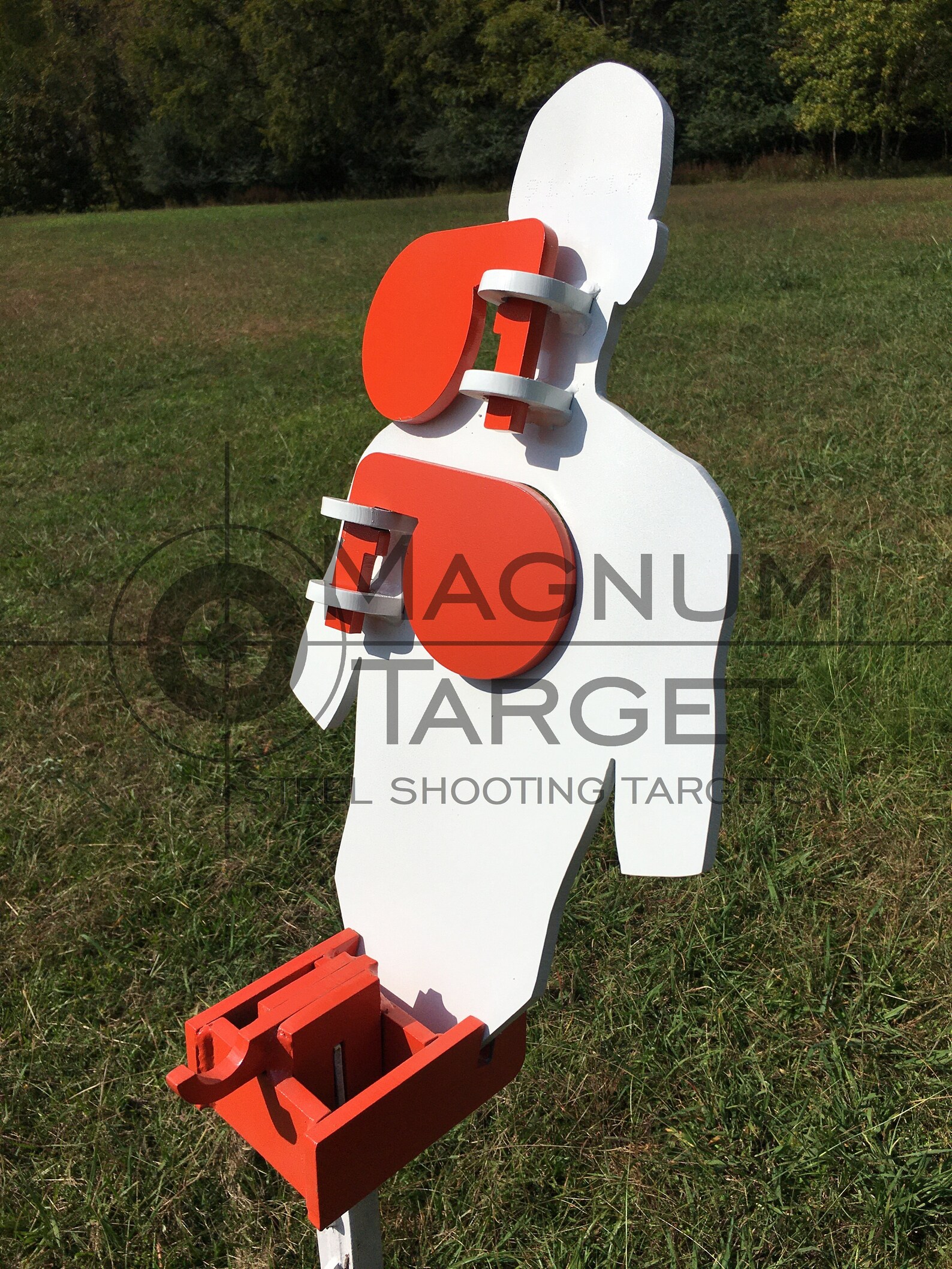Magnum Target AR500 Combatant Steel Hostage Reactive IDPA - Etsy