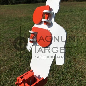 Magnum Target AR500 Combatant Steel Hostage Reactive IDPA - Etsy