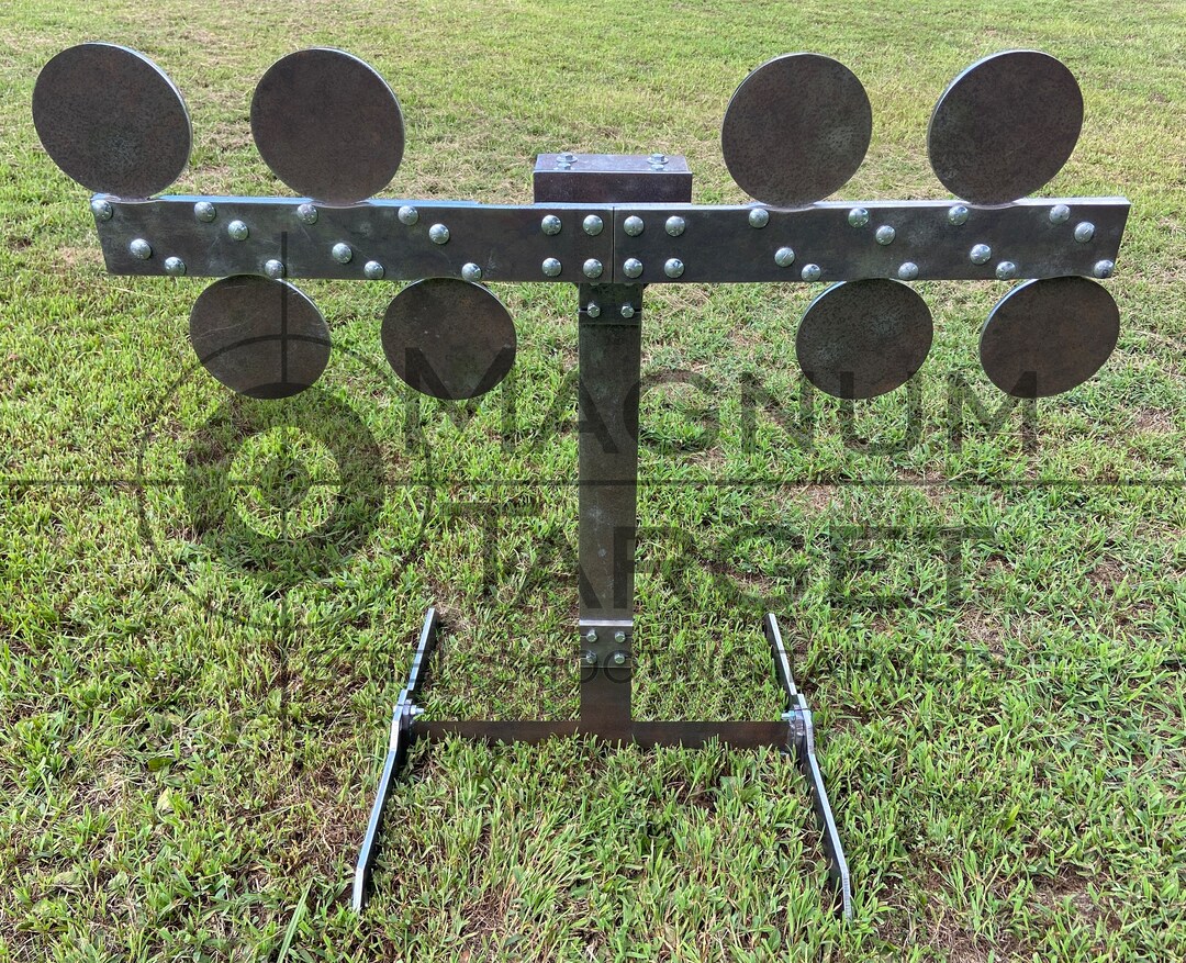 Magnum Target 3/8ar500 no Weld Revolving Plate Rack - Etsy