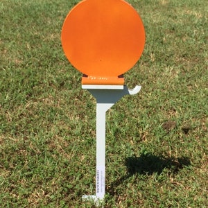 Steel Shooting Target Stands 24" Heavy Duty Knock-over & Hanging 6pc ...