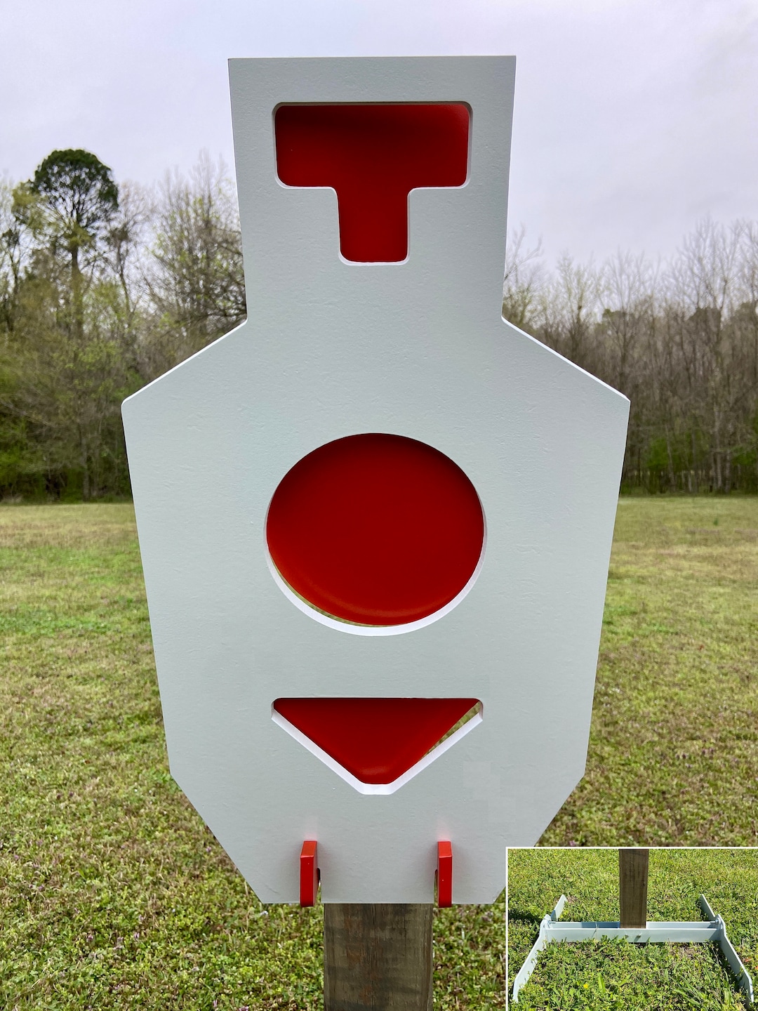 Magnum Target 3/8" AR500 Triple Tap Vitals Steel Hostage Reactive ...