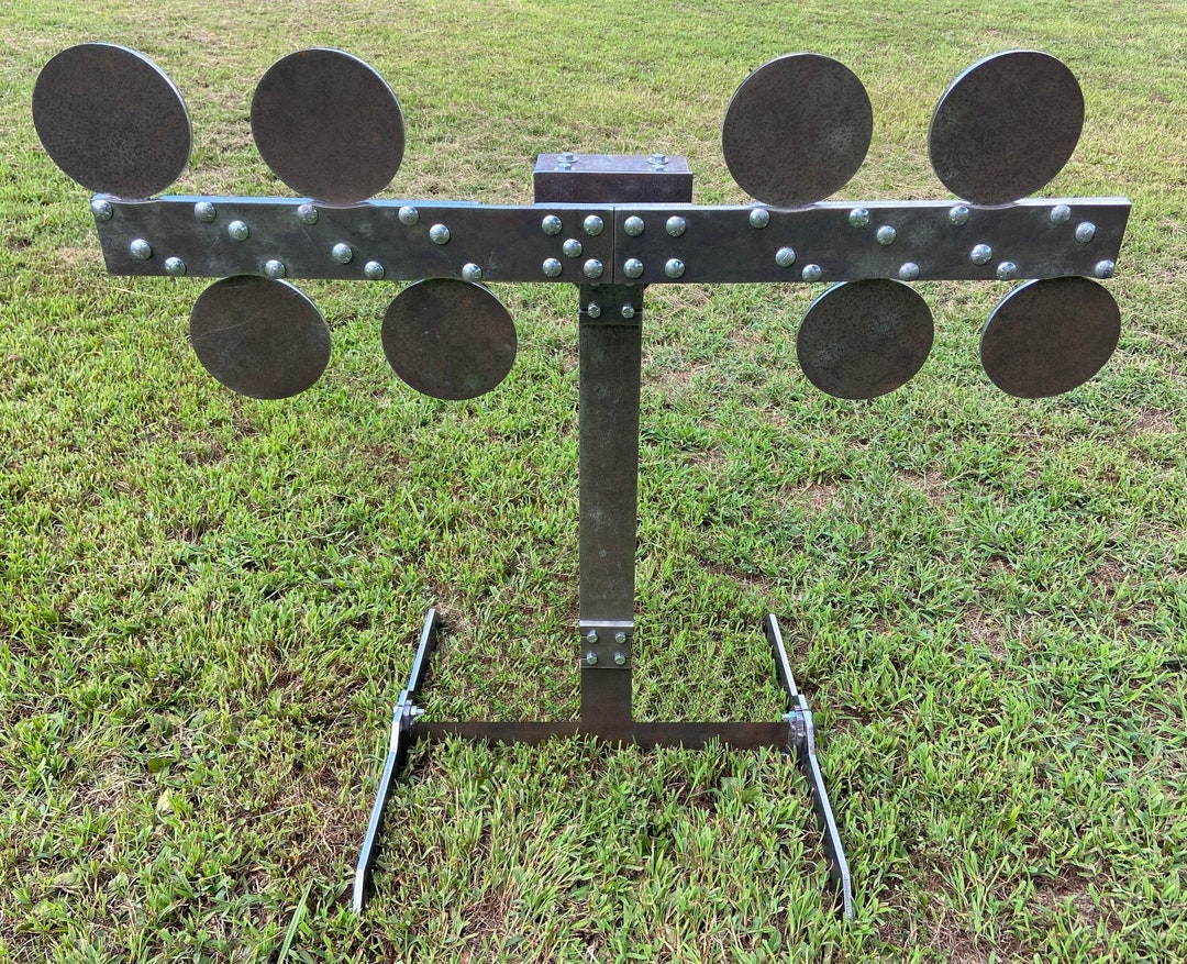 Magnum Target 3/8"ar500 “no Weld” Revolving Plate Rack - Texas Star ...