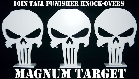 Steel Shooting Targets Skull Knock-overs 10.75in.x8in. | Etsy