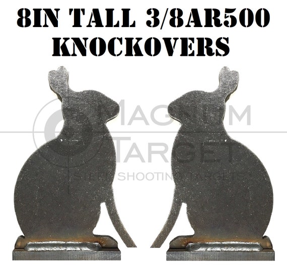 Magnum Target Steel Shooting Targets Varmit Rabbit - Etsy