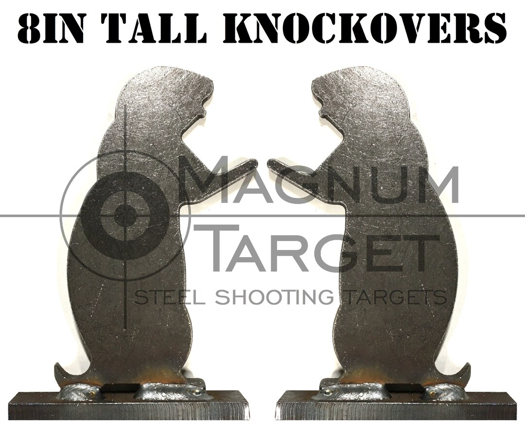 Magnum Target Steel Shooting Targets Prairie Dog Silhouette - Etsy