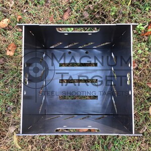 Magnum Target 12 Portable Burn Cage Box Campfire Stove Fire - Etsy