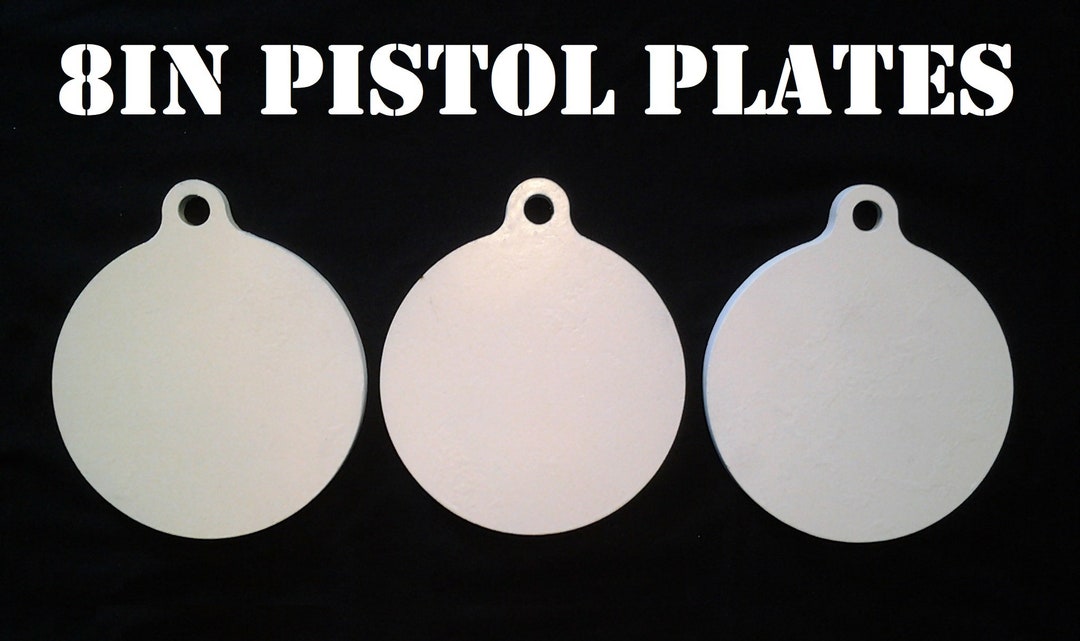 Magnum Target 8 Inch Diameter Metal Targets-metal Shooting Targets ...