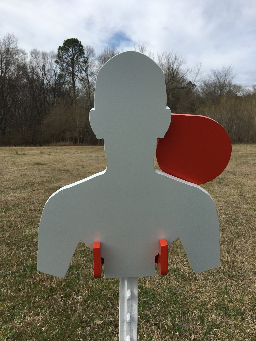 Magnum Target AR500 Combatant Steel Hostage Reactive IDPA Shooting ...