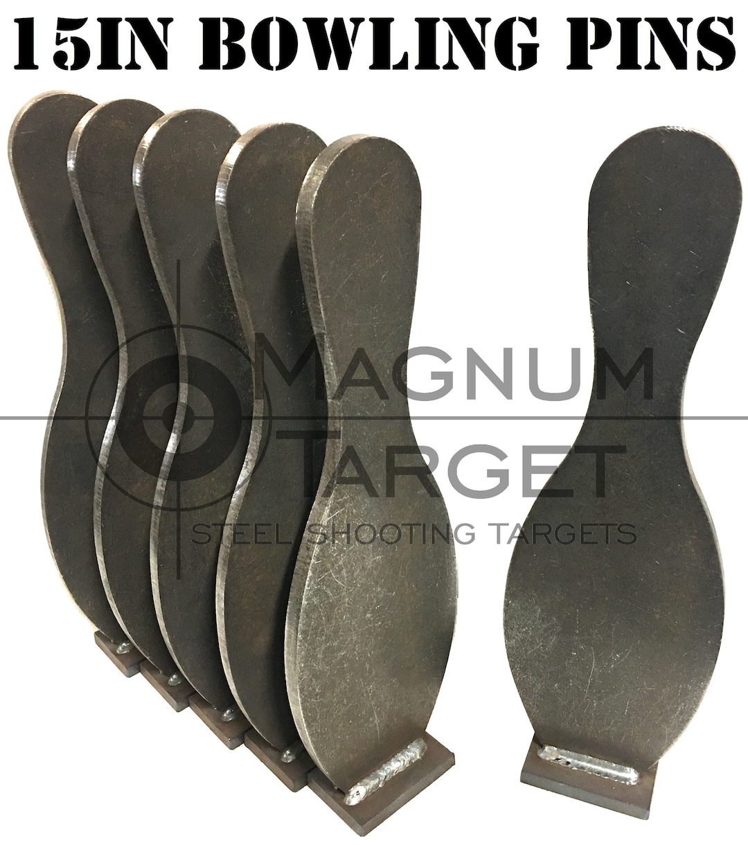 Magnum Target Steel Shooting Targets-action Pistol - Etsy