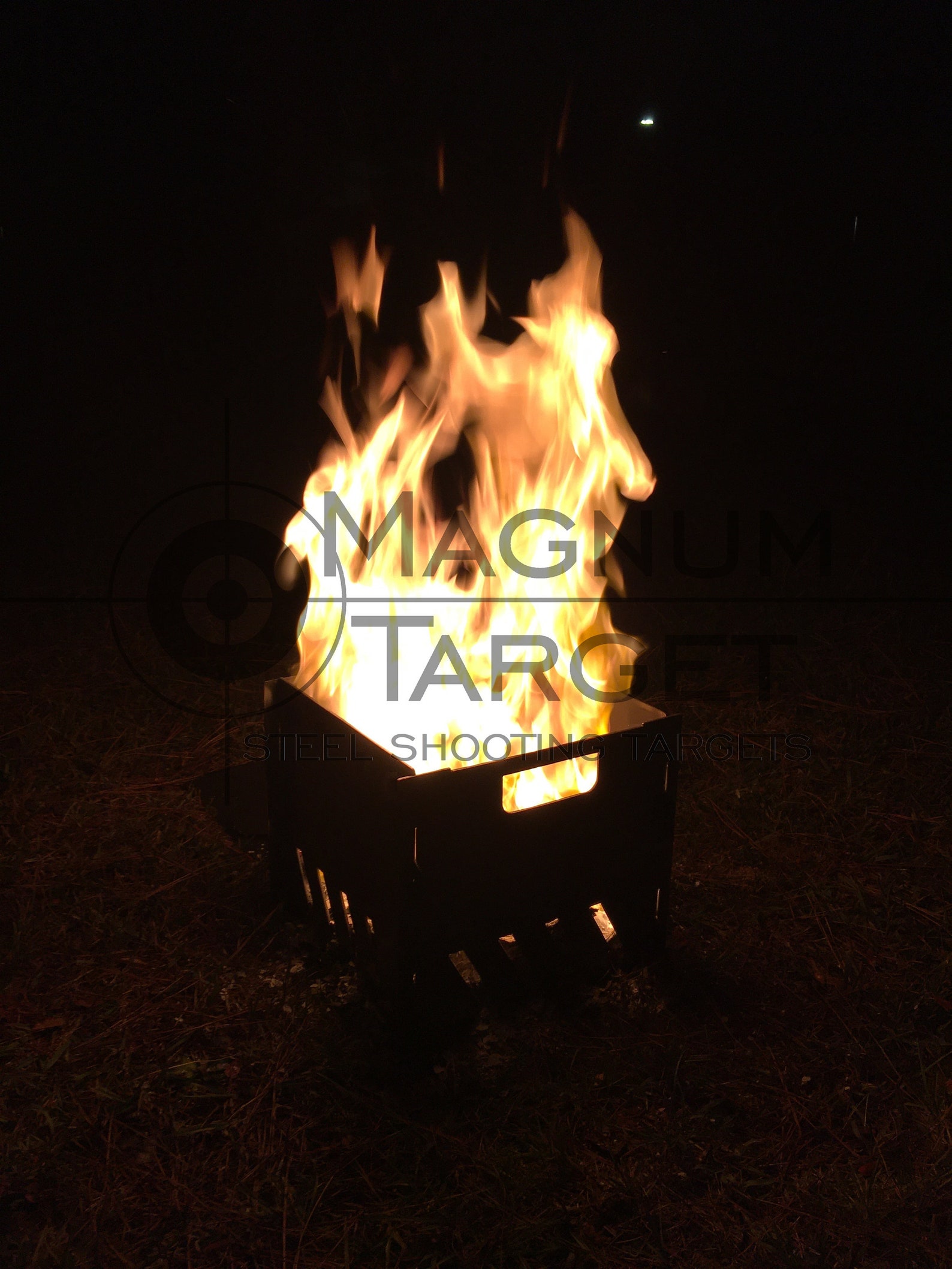 Magnum Target 12 Portable Burn Cage Box Campfire Stove Fire | Etsy