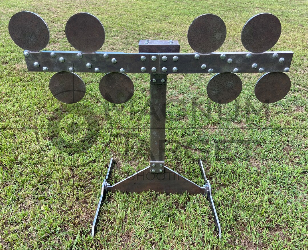 Magnum Target 3/8ar500 no Weld Revolving Plate Rack - Etsy