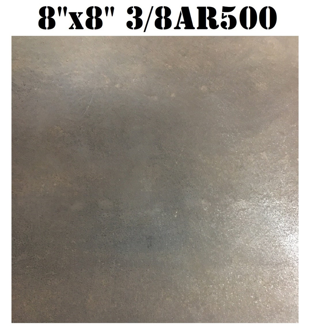 Magnum Target 8in X 8in. - 3/8in Thk. AR500 Steel Plate Shooting ...