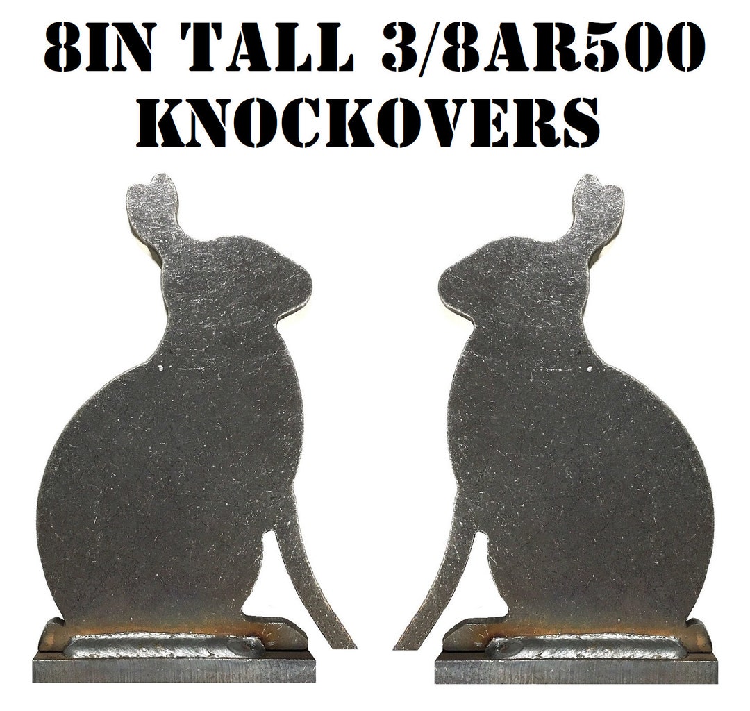 Magnum Target Steel Shooting Targets - Varmit Rabbit Silhouette ...