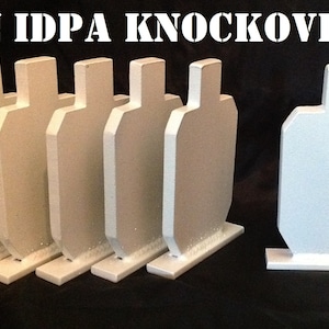 Magnum Target 6in. IDPA Knock-over Shooting Targets - 3/8in Steel ...