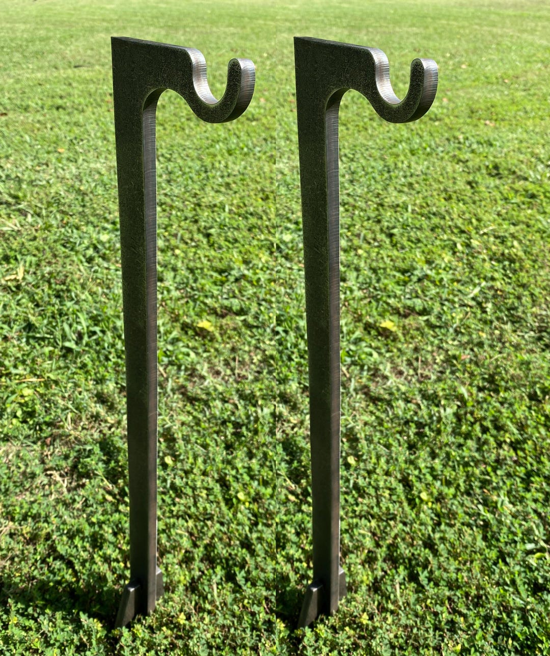 Magnum Target 2pc Set of 30" Tall 3/8" AR500 Ground Stake Stands W ...