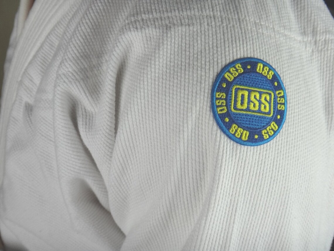 Jiu Jitsu BJJ Gi Patch OSS Oshi Shinobu Jiu Jitsu Gift Iron-on - Etsy
