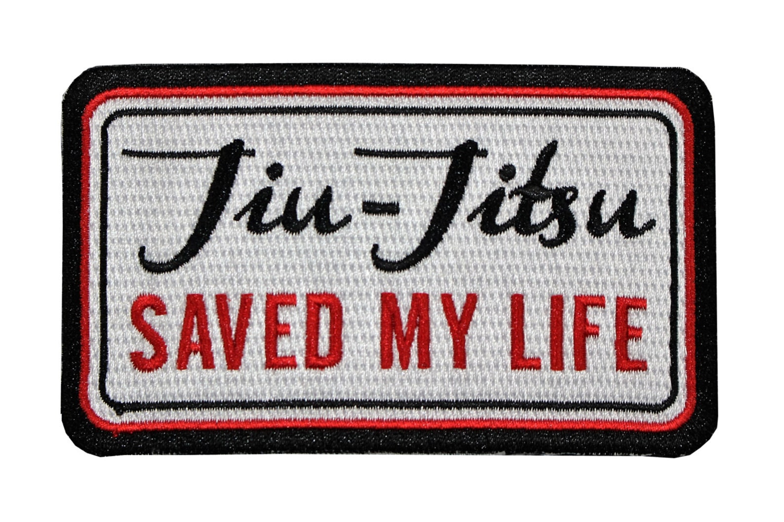 Jiu Jitsu BJJ Gi Patch Jiu-jitsu SAVED My Life Jiu Jitsu Gift Iron-on ...