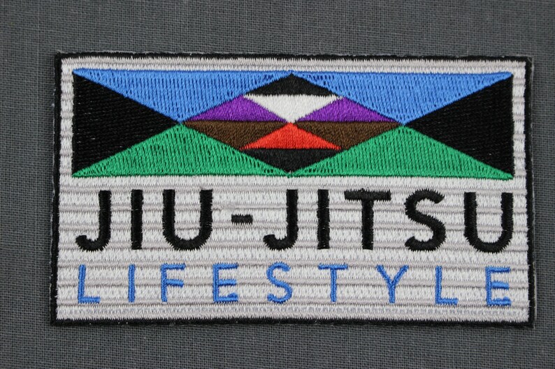 Jiu Jitsu BJJ Gi Patch Jiu-Jitsu LIFESTYLE Jiu Jitsu Gift | Etsy