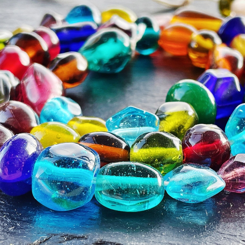 Glass Beads - Etsy