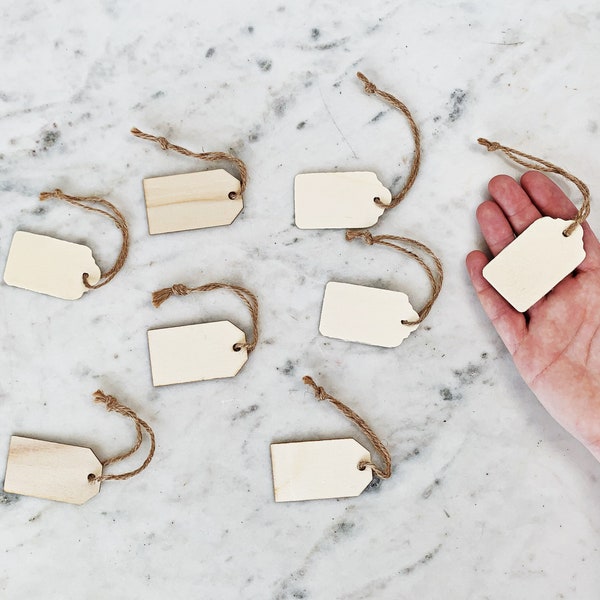 Wooden Tags - Etsy