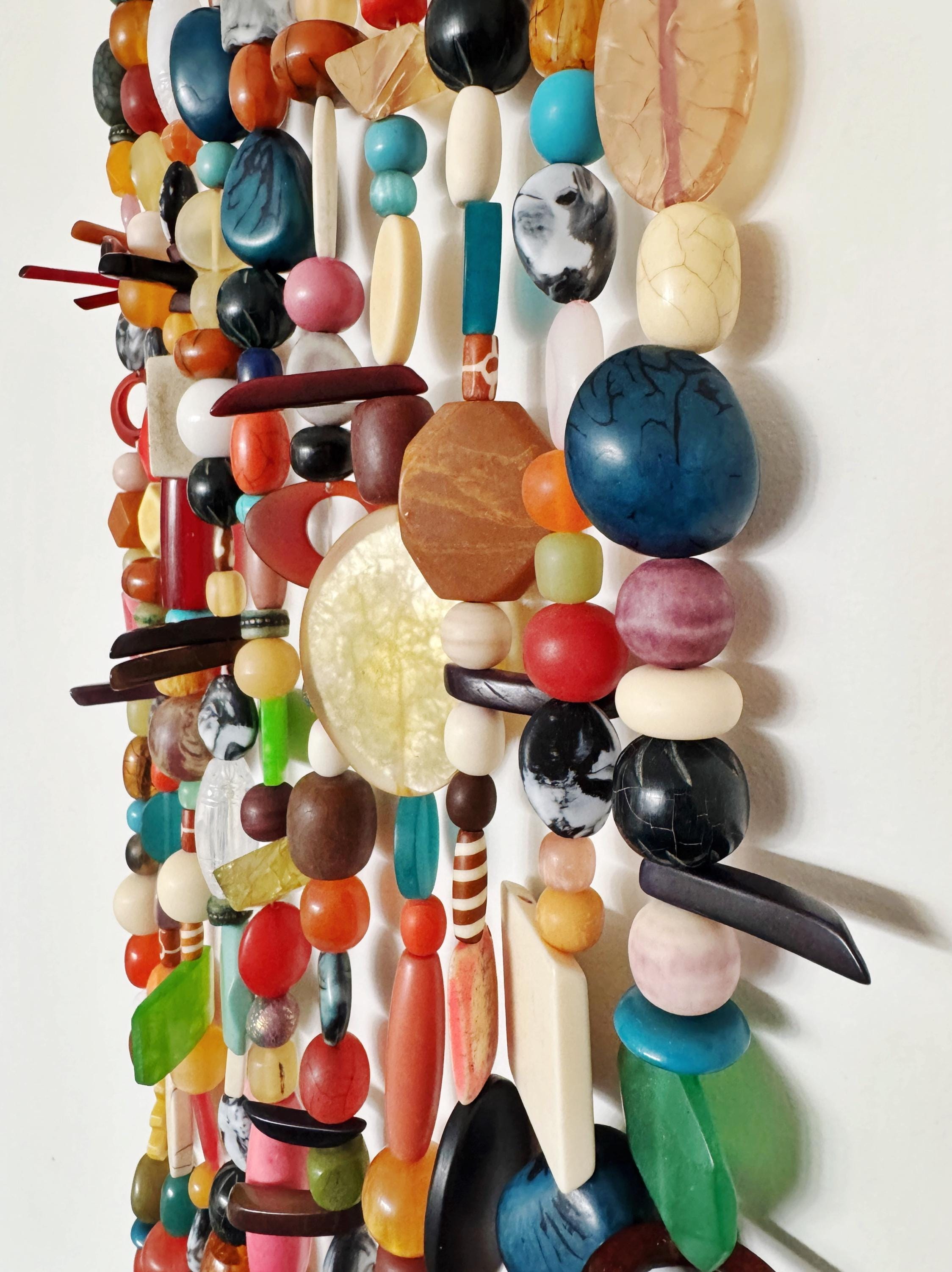 MIXED ACRYLIC BEADS || Mixed Lot || 24 Inch Strands || Approximately 40 ...