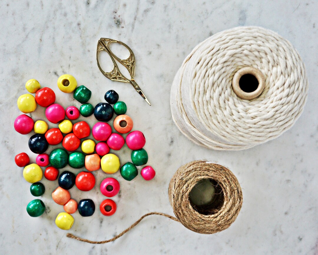 18-25mm ASSORTED WOODEN BEADS || 0.71-0.98 Inch || Mix of Sizes and ...