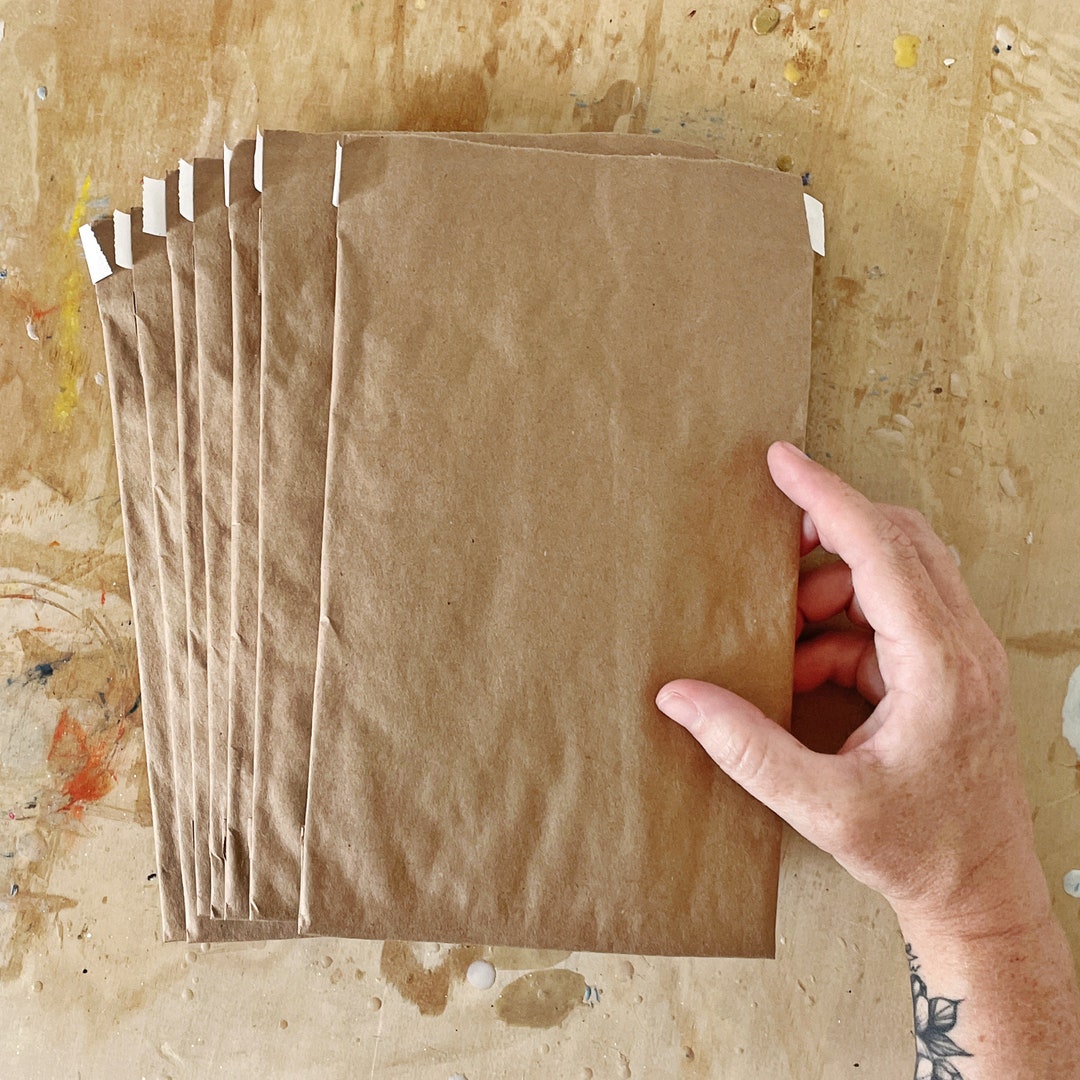 Pack of Ten 6x9 Padded Kraft Mailers, Brown, 100% Recycled Paper ...