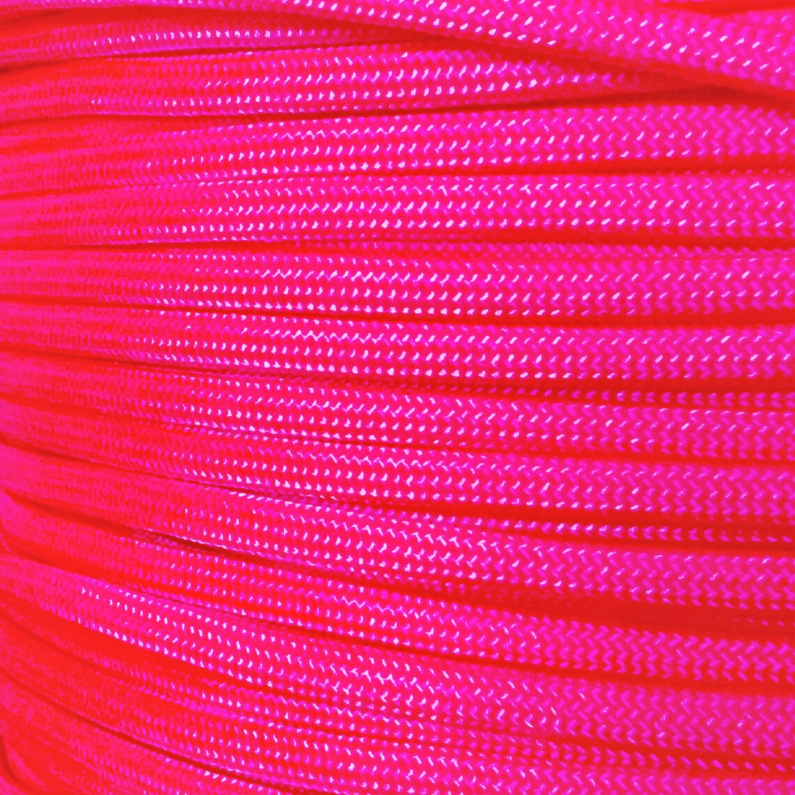 10 Ft of 550 Paracord || 7 Strand Parachute Cord || 4mm Bright Nylon ...