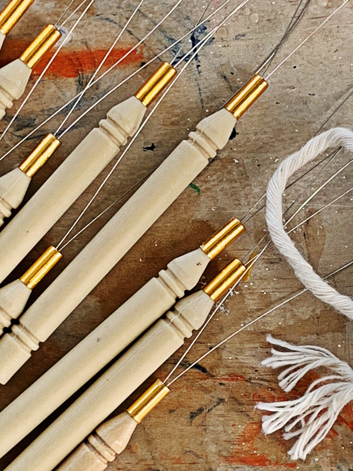 BEAD THREADER Pulling Needle Beading and Macrame Tool | Etsy