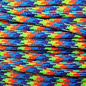 10 Ft 550 Paracord | 4mm Bright Nylon Rope, DIY Crafts - Etsy