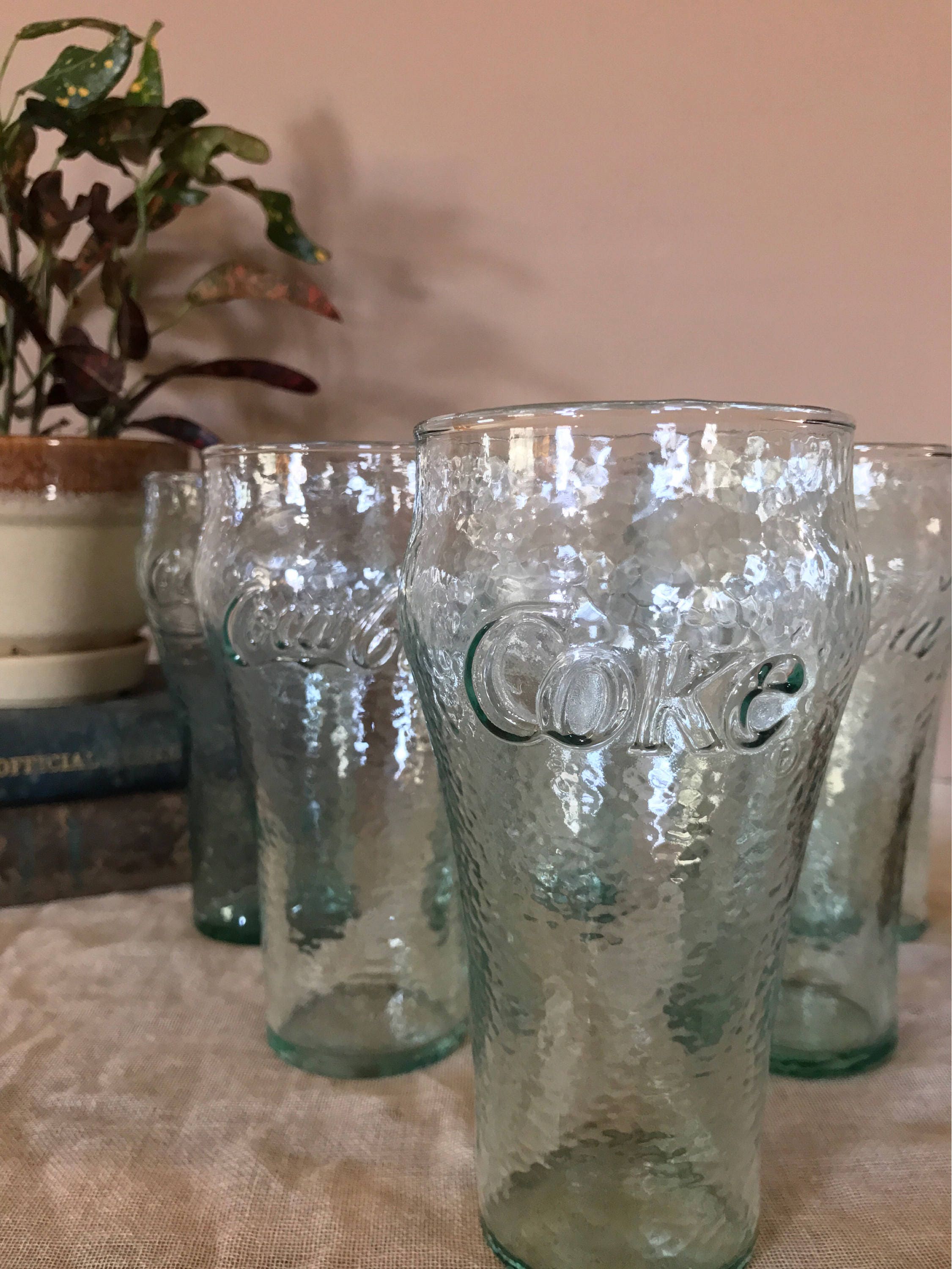 Set of 6 Coca Cola Glasses/Vintage Drinking Glasses/Coca Cola | Etsy
