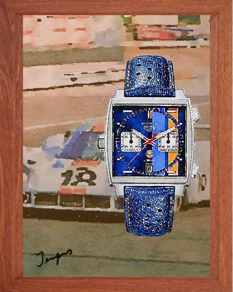 Digital Download Watch Art. Watercolour Paintings of Famous Watches ...