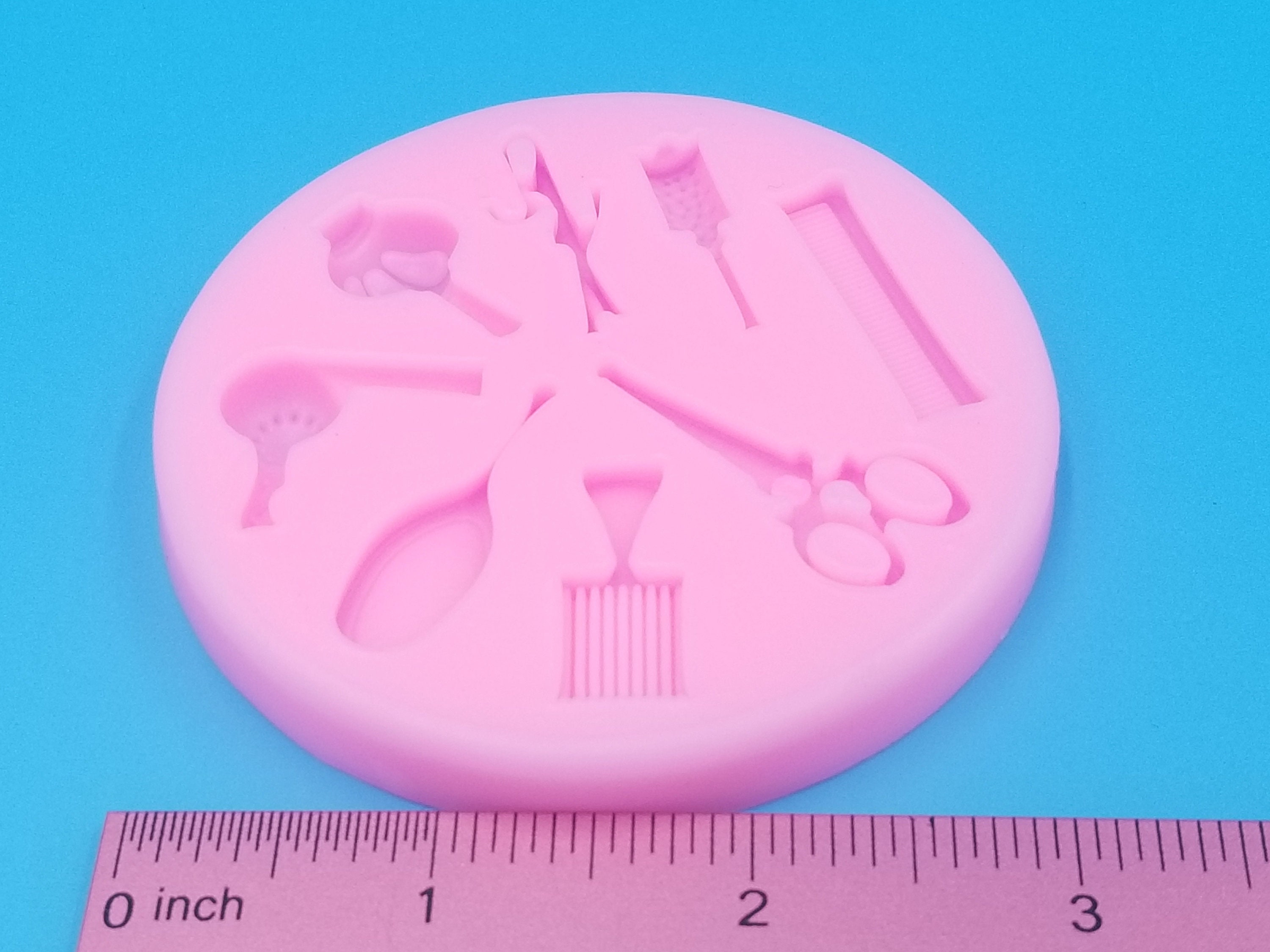 Barber & Beauty Hair Tools Silicone Mold | Etsy