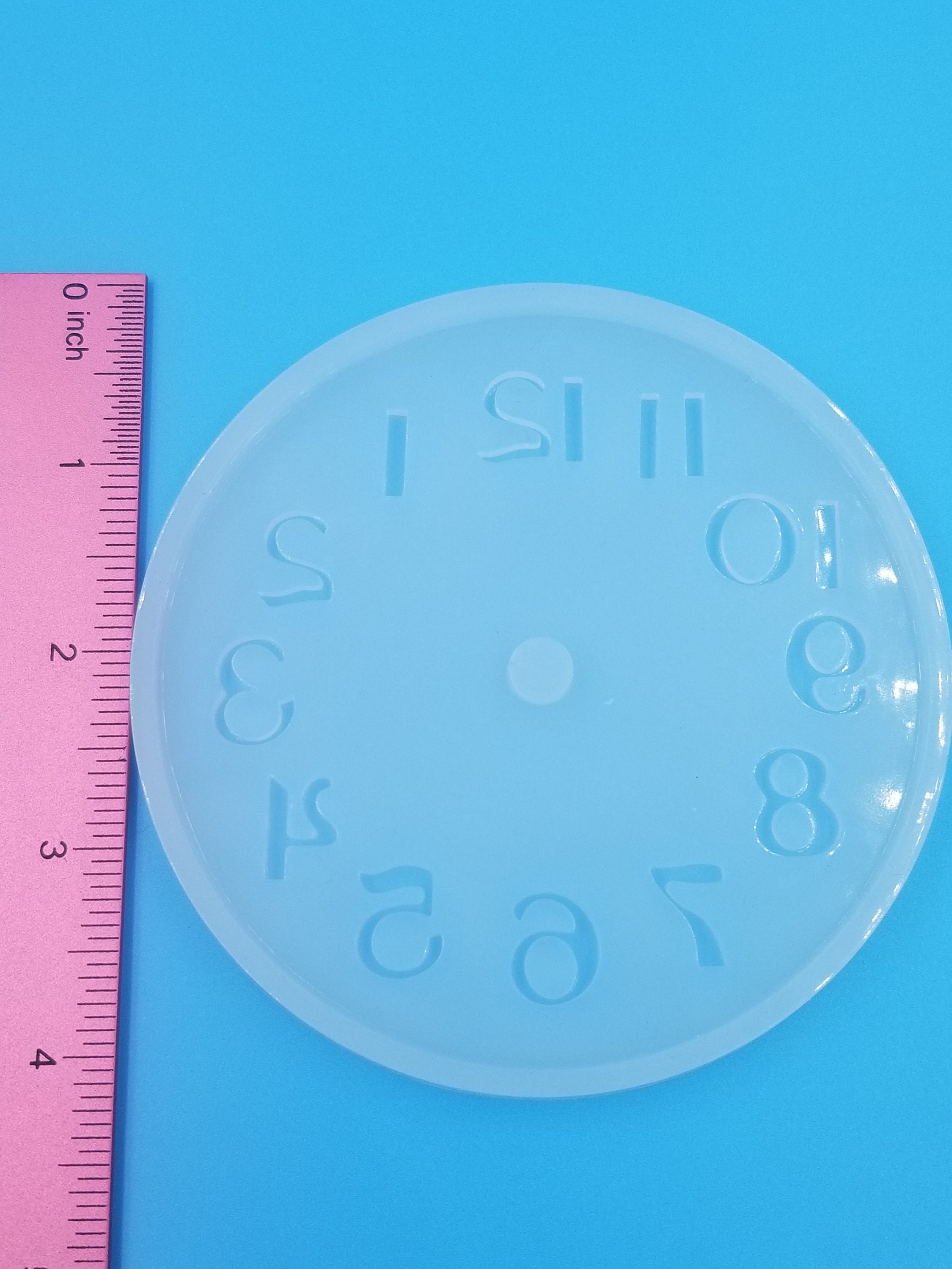 Analog Clock Silicone Mold | Etsy