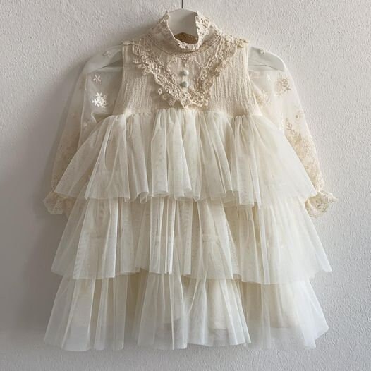 Eva Girl Outfit Cotton Dress Embroidery Dress Girl Outfit - Etsy