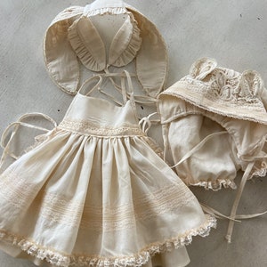 Linen Bunny Set , Ptops, Vintage Props, Linen Photoprops, Newborn, Baby ...