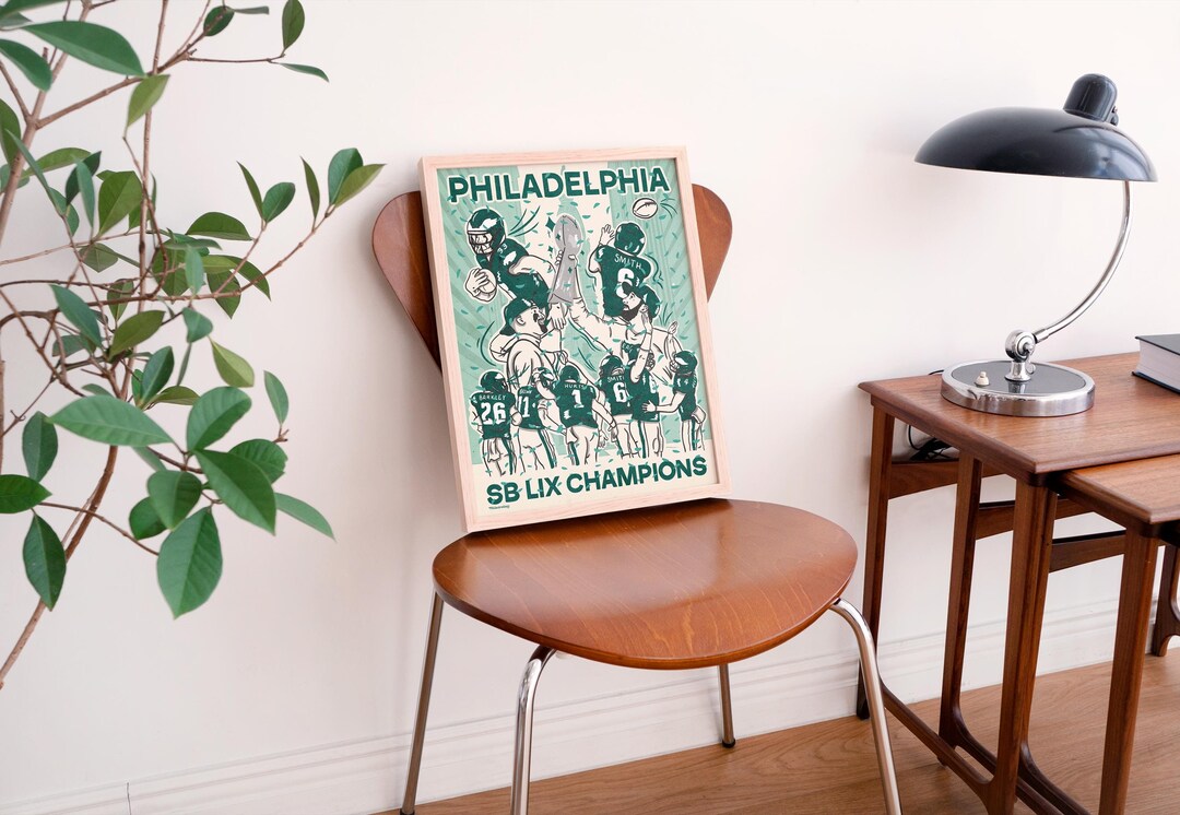 Eagles SB LIX Champions Print - Etsy