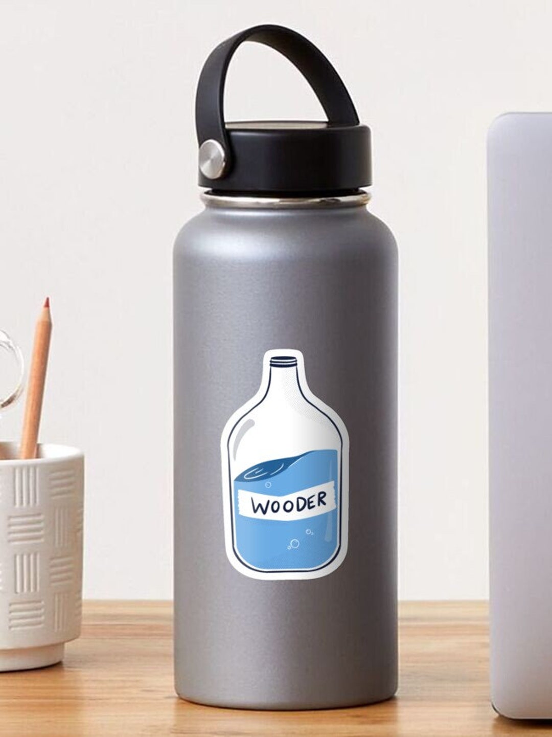 Wooder Jug Sticker - Etsy
