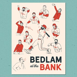 Bedlam at the Bank Digital Print - Etsy