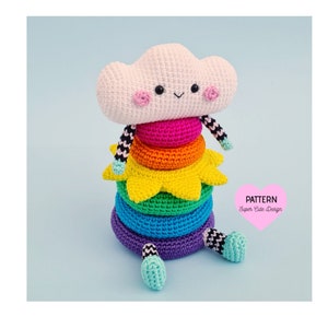 Cloud Stacking Toy - PDF Pattern, Crochet, Amigurumi - Etsy