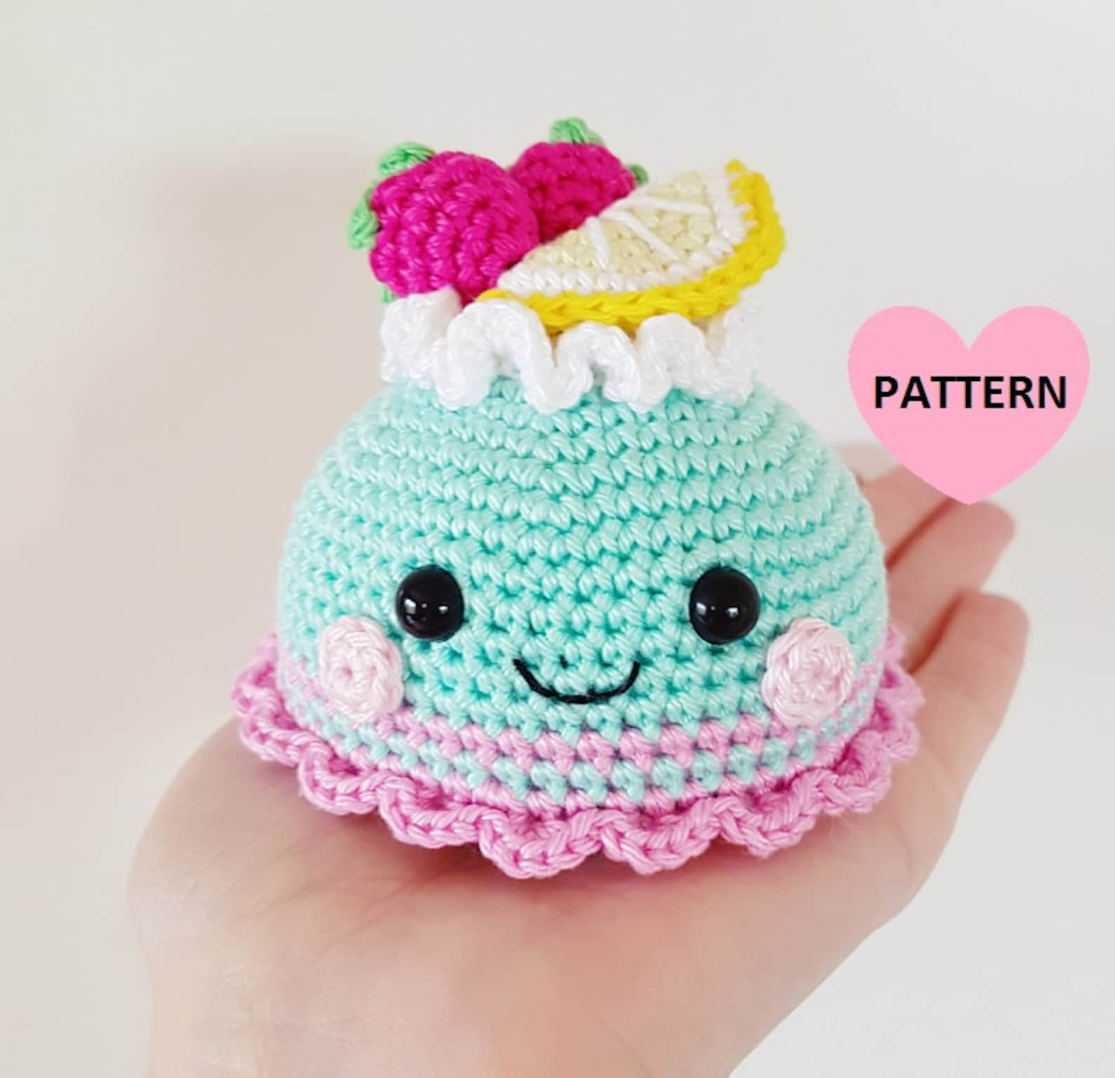 Pastry / Cake PDF Pattern Amigurumi Crochet - Etsy