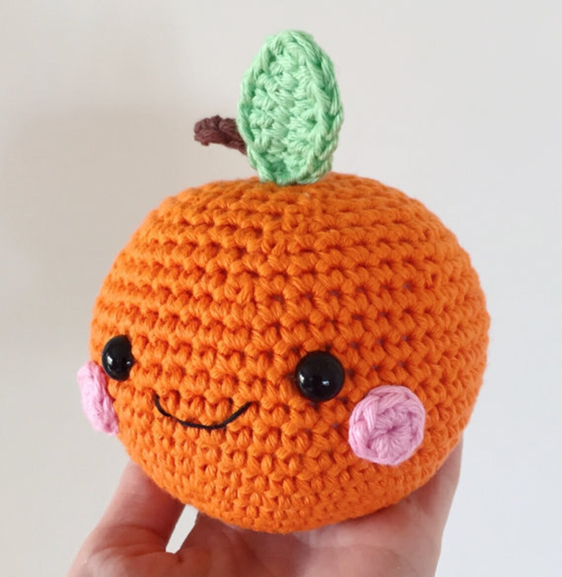 Orange PDF Pattern Amigurumi Crochet - Etsy