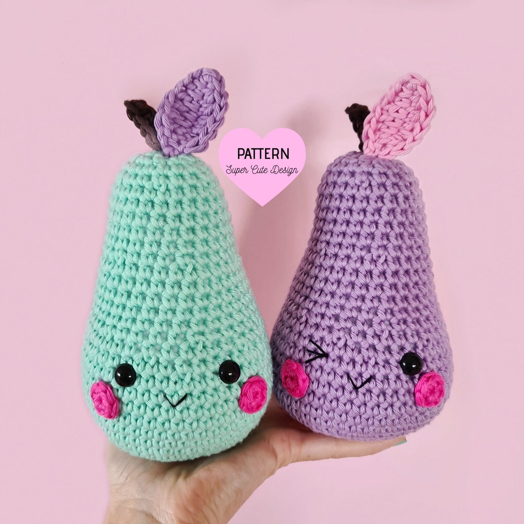 PEARS PDF Pattern, Amigurumi, Crochet - Etsy