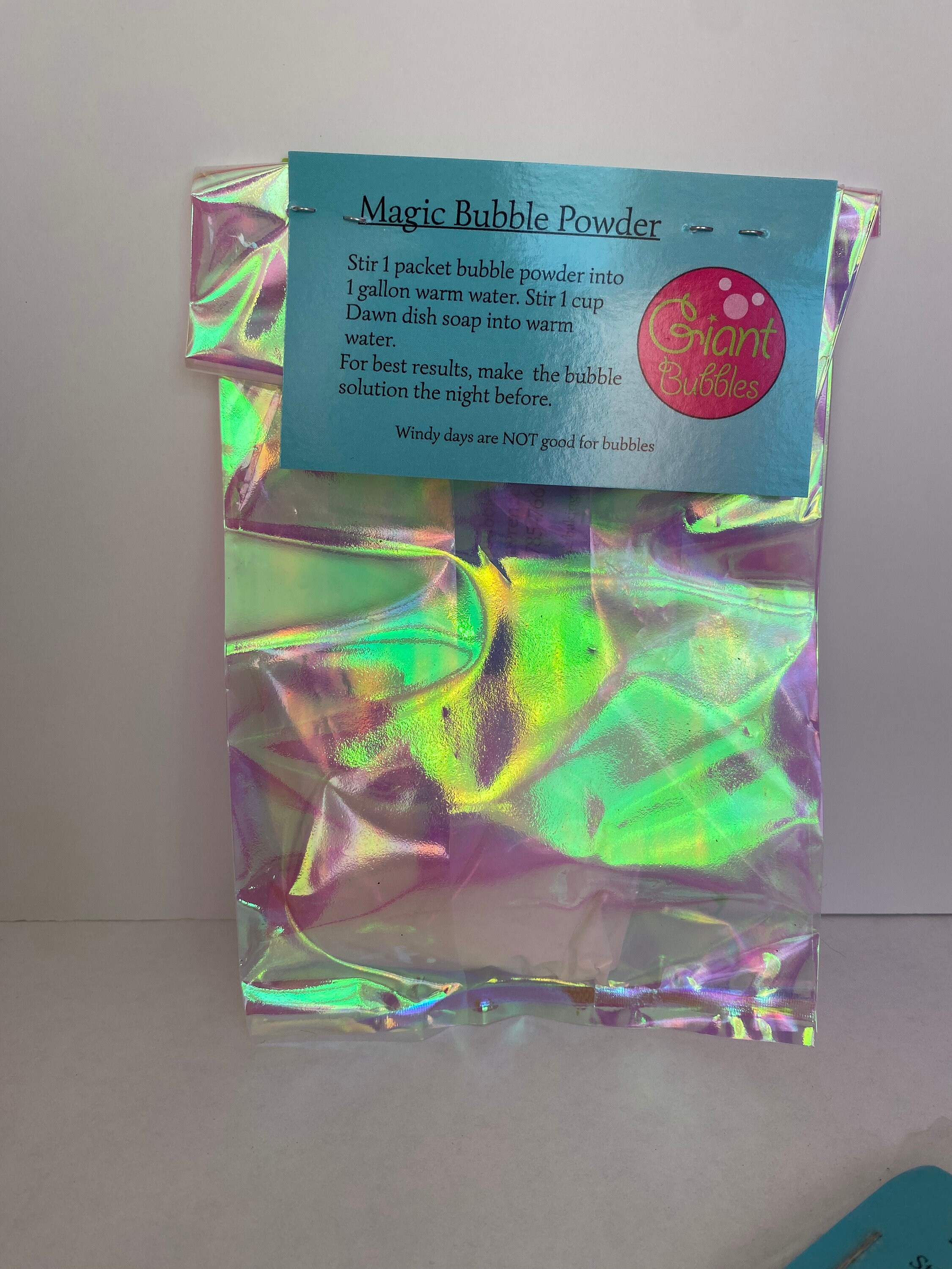Magic Bubble Powder 5 or 12 Pack. to Make the Most Amazing Bubbles You ...