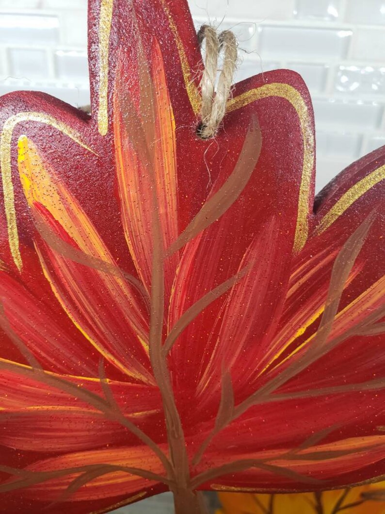 Cubicle Sized Fall Leaf Hang in 3 colors | Etsy